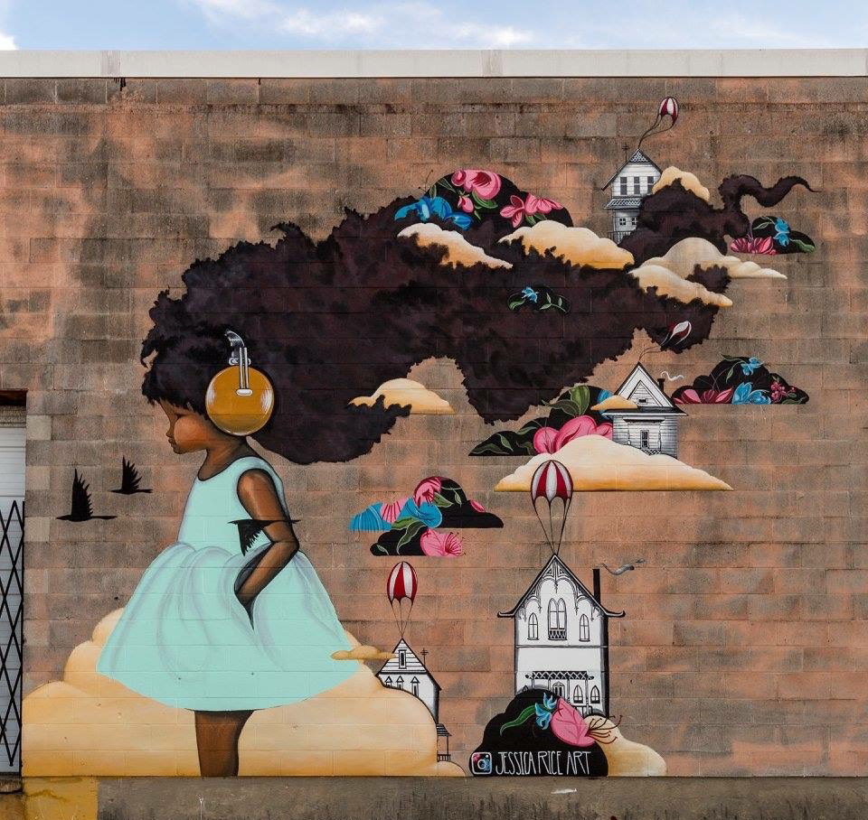 Jessica Rice - Houston Mural Map