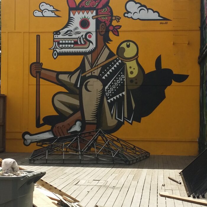 NEUZZ (Mexico) at 1505 St Emanuel - Houston Mural Map